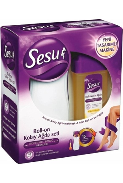 Sesu Isıtıcılı Ağda Seti