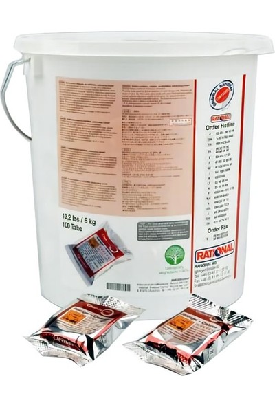 Rational Temizlik Tableti 100 Adet Rational Temizlik Tableti 100 Adet