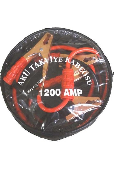 Gecko Akü Takviye Kablosu 1200 Amper Taşıma Çantalı + Hediye