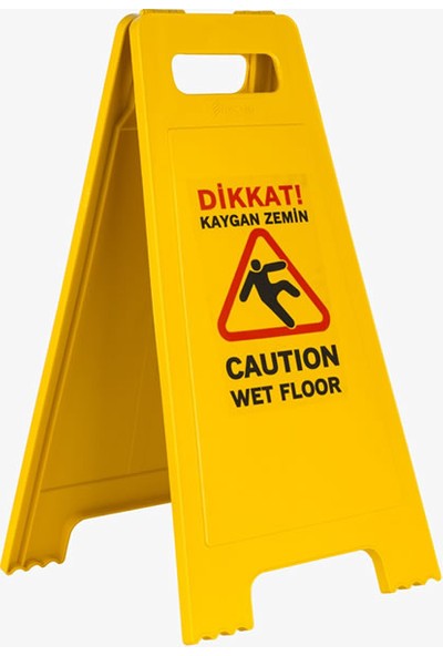 hsemarket Kaygan Zemin Uyarı Levhası - Baskılı
