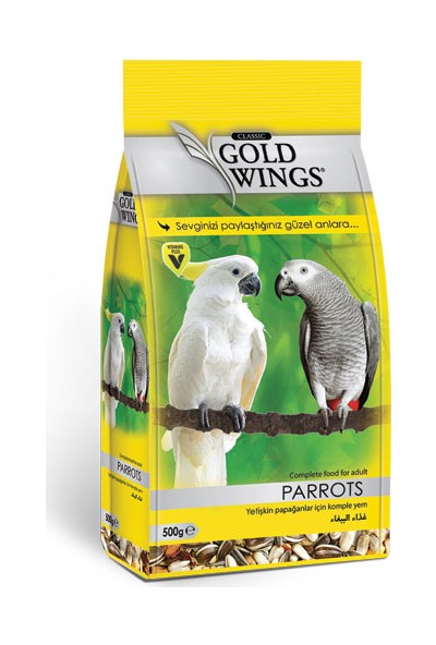 Gold Wings Gwc Papağan Yemi 500 gr