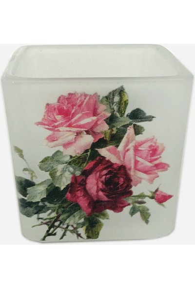 Tink Vi̇ntage Güllü Mumluk - Kalemli̇k Tink Vi̇ntage Güllü Mumluk - Kalemli̇k