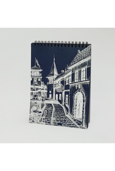 İstisna Lacivert Eskiz Defteri Venedik Sketch Book 50 Yaprak İstisna Lacivert Eskiz Defteri Venedik Sketch Book 50 Yaprak
