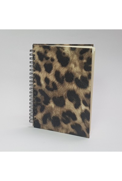 İstisna Leopar Sert Kapak Spiralli Defter 13X19 Cm 70 Gr 70 Yaprak İstisna Leopar Sert Kapak Spiralli Defter 13X19 Cm 70 Gr 70 Yaprak