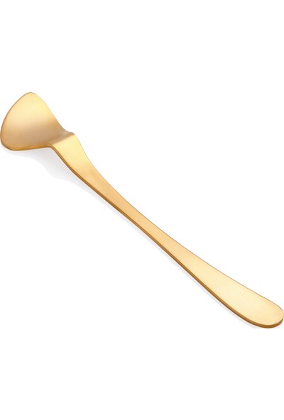 Glore Çay Kaşığı Seti Mat Altın Çelik