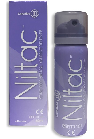 Convatec Niltac Yapışkan Flaster Çözücü-Sökücü Sprey 50ml