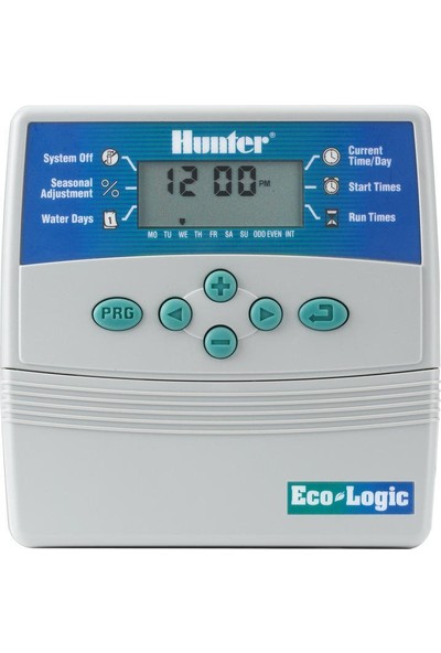 Hunter Elc-601 İ-E Eco-Logic 6 İStasyonlu Mekan İÇi Model Trafo Dahil Hunter Elc-601 İ-E Eco-Logic 6 İStasyonlu Mekan İÇi Model Trafo Dahil