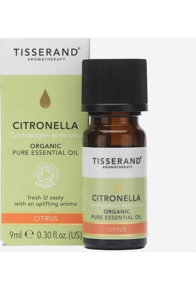 Tisserand Citronella Yağı Organi̇k Serti̇fi̇kali 9ml Tisserand Citronella Yağı Organi̇k Serti̇fi̇kali 9ml