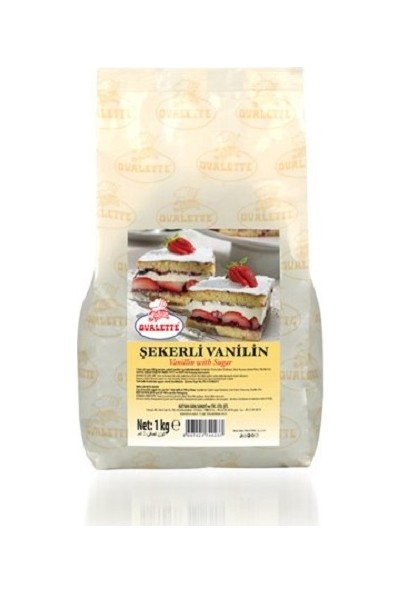 Ovalette Şekerli Vanilya 1 kg Ovalette Şekerli Vanilya 1 kg