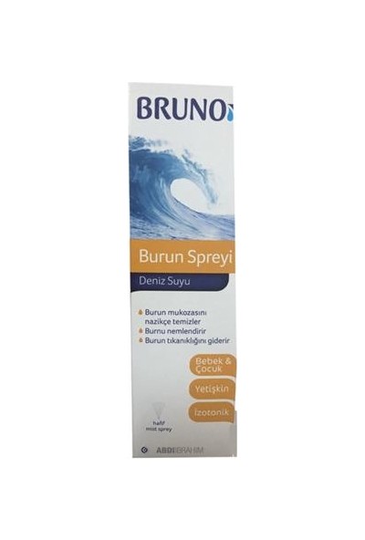 Bruno Çocuk İzotoni̇k Deni̇z Suyu Burun Spreyi̇ 100 ml