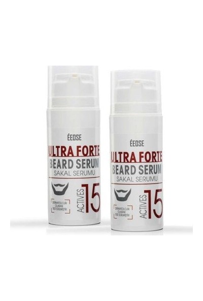 Eeose Ultra Forte Sakal Serumu 75 ml + 2.si̇ %50 İndi̇ri̇mli̇ Eeose Ultra Forte Sakal Serumu 75 ml + 2.si̇ %50 İndi̇ri̇mli̇