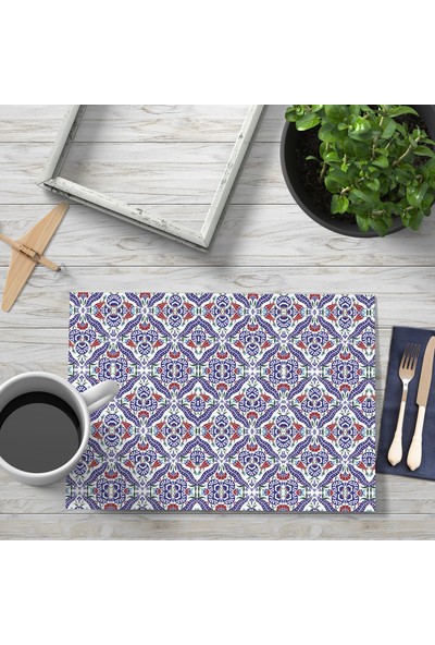 Yamamiya Çini Desenli Amerikan Servis 4'lü set