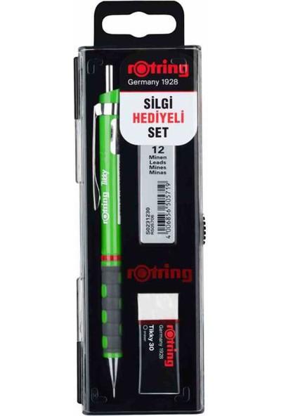 Rotring Tıkky Versatıl Okul Setı (Ver+Sıl+Uc) 05 Rotring Tıkky Versatıl Okul Setı (Ver+Sıl+Uc) 05