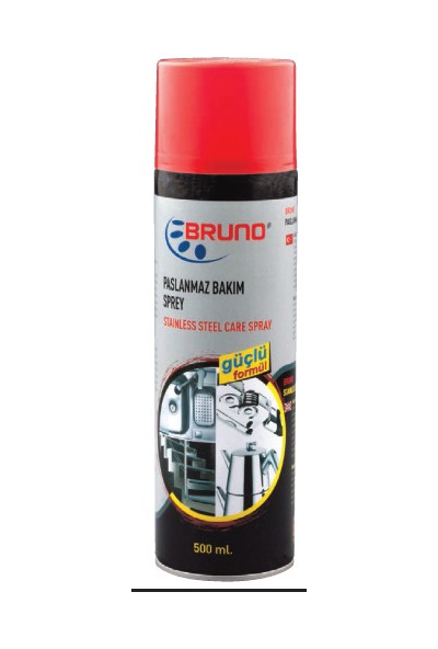 Bruno Paslanmaz Bakım Sprey 500 Ml Bruno Paslanmaz Bakım Sprey 500 Ml