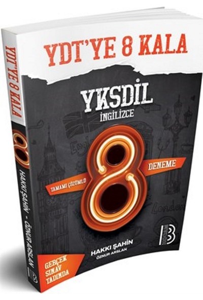 Benim Hocam Yayınları Tamamı Çözümlü Ydt-YKSdil 8 Deneme - Hakkı Şahin Benim Hocam Yayınları Tamamı Çözümlü Ydt-YKSdil 8 Deneme - Hakkı Şahin