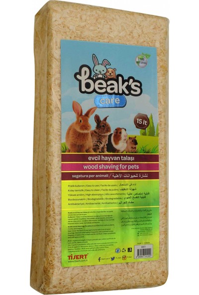 Beak'S Care Evcil Hayvan Talaşı 15 Lt (K 048) Beak'S Care Evcil Hayvan Talaşı 15 Lt (K 048)