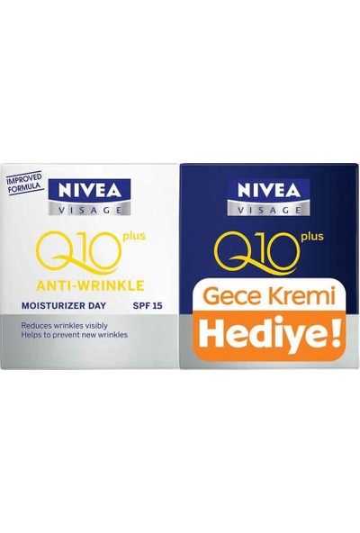 Nivea Visage Q10 Plus Gündüz & Gece Bakım Seti Nivea Visage Q10 Plus Gündüz & Gece Bakım Seti