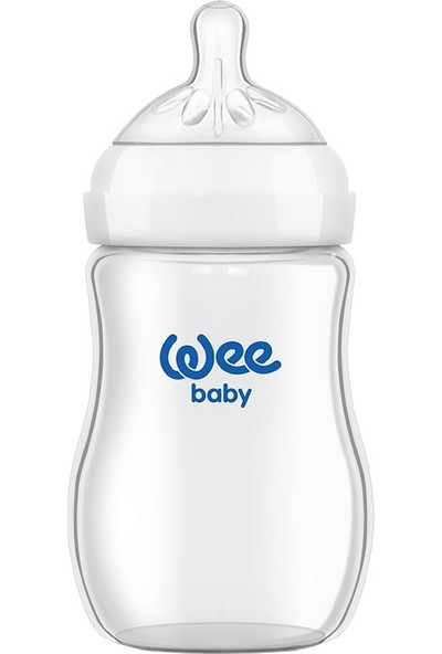 Wee Baby Natural Isıya Dayaniklı Cam Bi̇beron 250 ml 0-6 Ay Anne Göğsüne Yakın Bi̇beron Wee Baby Natural Isıya Dayaniklı Cam Bi̇beron 250 ml 0-6 Ay Anne Göğsüne Yakın Bi̇beron