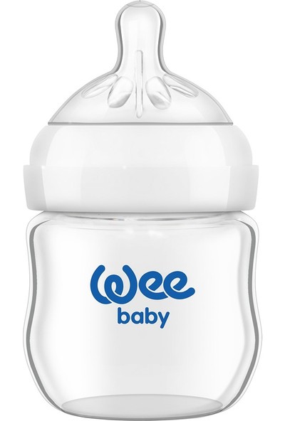 Wee Baby Natural Isıya Dayanıklı Cam Bi̇beron 125 ml 0-6 Ay Anne Göğsüne Yakın Wee Baby Natural Isıya Dayanıklı Cam Bi̇beron 125 ml 0-6 Ay Anne Göğsüne Yakın