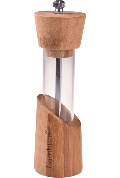 Bambum Varela Şeffaf Tuz-Karabiber Öğütücü B0883