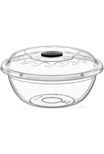 Erkoç 2 No Şeffaf Kapaklı Leğen 10 Lt E-102