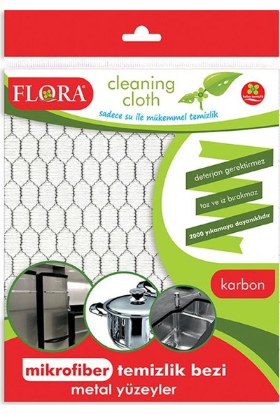 Flora Mikrofiber Temizlik Bezi F219-F197