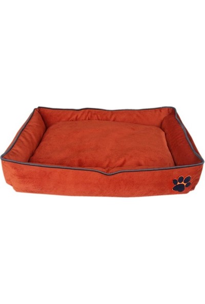 Nohov Tay Tüyü Köpek Yatağı L 15 x 65 x 100 cm Kiremit