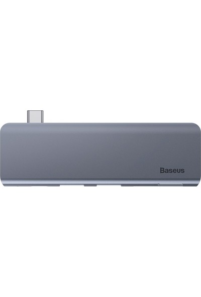 Baseus Harmonica Five-In-One Hub Adapter Grey CAHUB-K0G Baseus Harmonica Five-In-One Hub Adapter Grey CAHUB-K0G