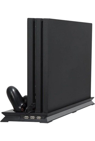 Powerstar Ps4 Pro Çift Fanlı Dikey Soğutucu ve Kol Şarj Edici Powerstar Ps4 Pro Çift Fanlı Dikey Soğutucu ve Kol Şarj Edici