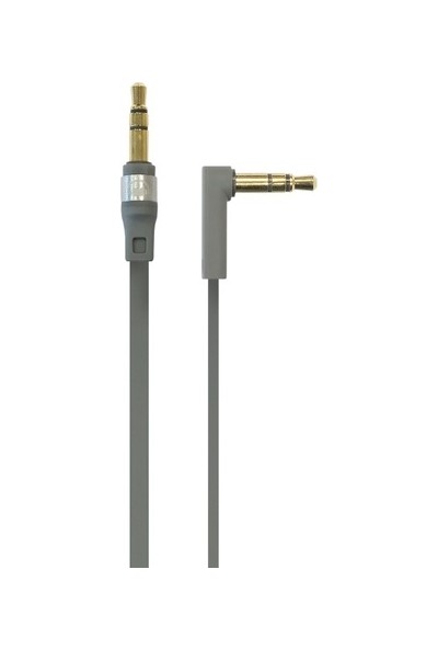 Monster Aux ve Kulaklık Kablosu (3.5mm Jak)-Gri