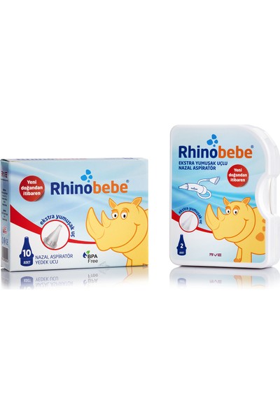 Rhinobebe Nazal Burun Aspiratörü + Yedek Uç 1 Kutu