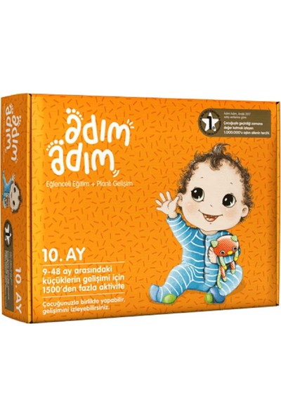 Adım Adım Bebek Eğitim Seti 10.Ay