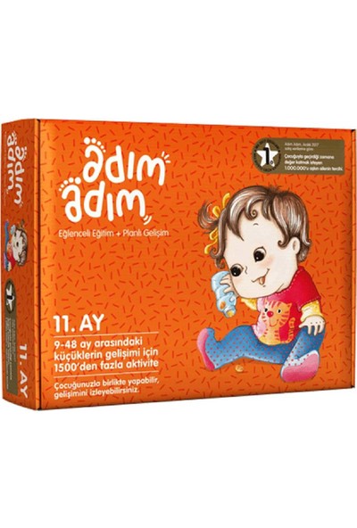 Adım Adım Bebek Eğitim Seti 11.Ay