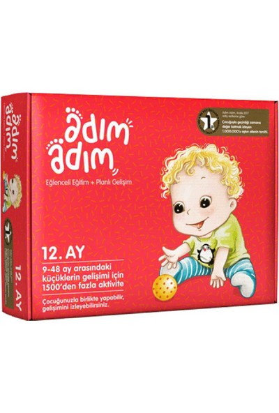 Adım Adım Bebek Eğitim Seti 12.Ay