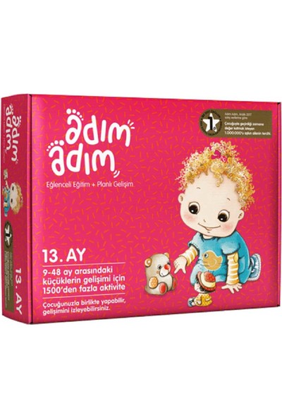 Adım Adım Bebek Eğitim Seti 13.Ay
