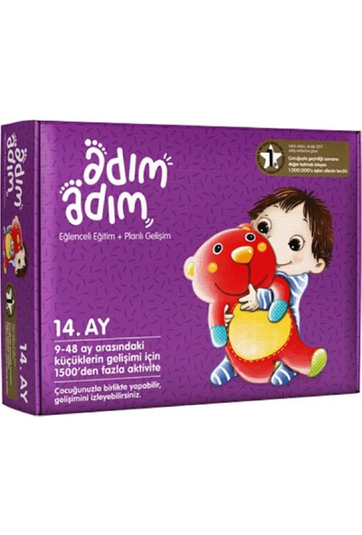 Adım Adım Bebek Eğitim Seti 14.Ay