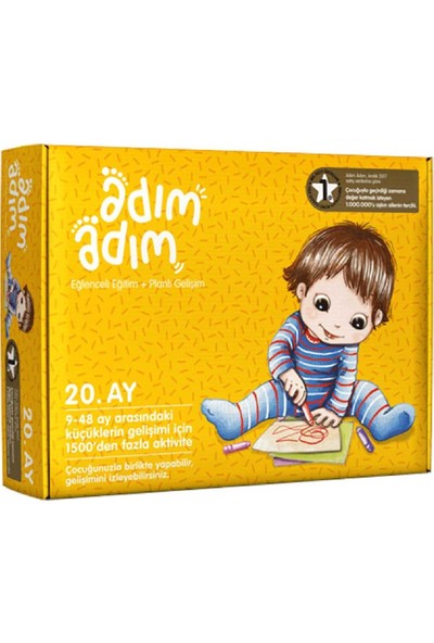 Adım Adım Bebek Eğitim Seti 20.Ay