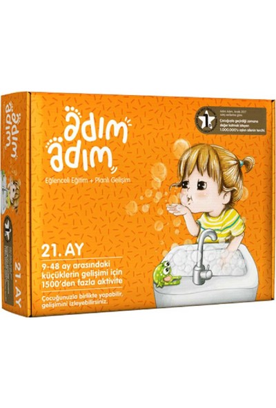 Adım Adım Bebek Eğitim Seti 21.Ay