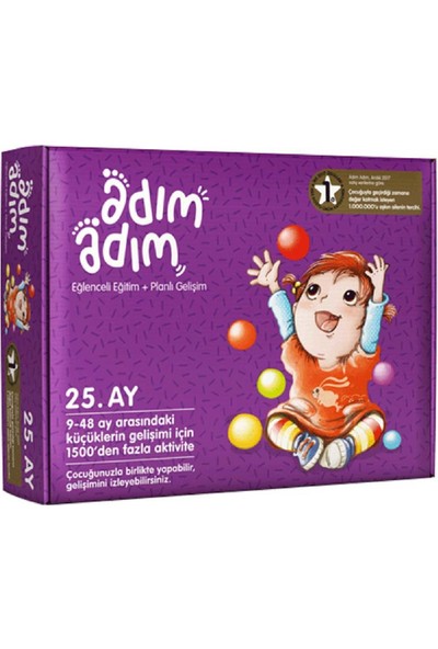 Adım Adım Bebek Eğitim Seti 25.Ay