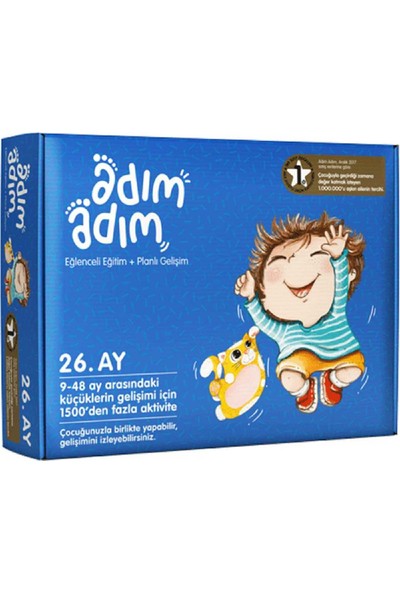 Adım Adım Bebek Eğitim Seti 26.Ay