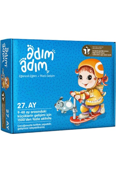 Adım Adım Bebek Eğitim Seti 27.Ay