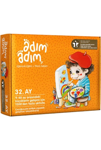 Adım Adım Bebek Eğitim Seti 32.Ay