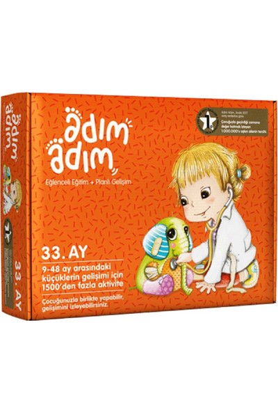 Adım Adım Bebek Eğitim Seti 33.Ay