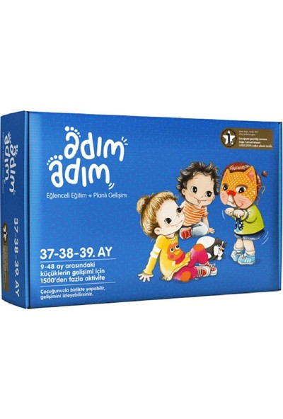 Adım Adım Bebek Eğitim Seti 37-38-39.Ay