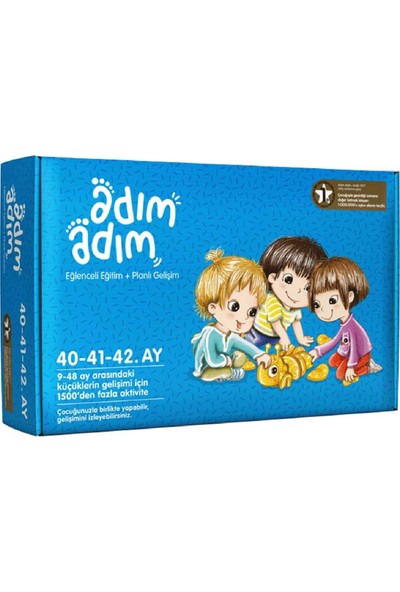 Adım Adım Bebek Eğitim Seti 40-41-42.Ay Adım Adım Bebek Eğitim Seti 40-41-42.Ay