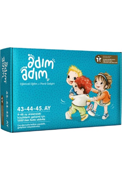 Adım Adım Bebek Eğitim Seti 43-44-45.Ay Adım Adım Bebek Eğitim Seti 43-44-45.Ay