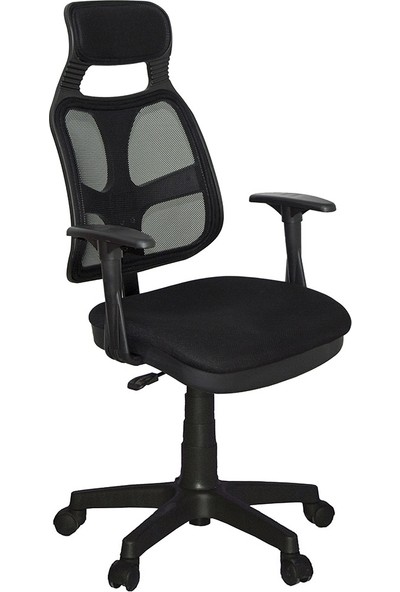 Türksit As File Çalışma Koltuğu Plastik Ayak Siyah Türksit As File Çalışma Koltuğu Plastik Ayak Siyah