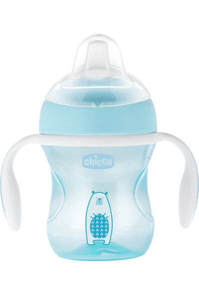 Chicco Yumuşak Uçlu Geçiş Bardağı 4 Ay+ Erkek Chicco Yumuşak Uçlu Geçiş Bardağı 4 Ay+ Erkek