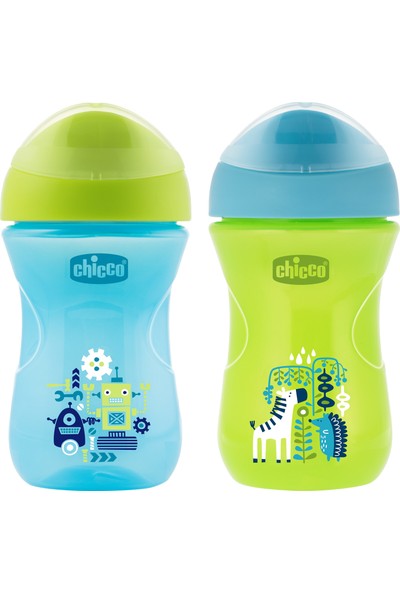 Chicco Easy İleri Seviye Bardak 266 ml 12 Ay+ Erkek