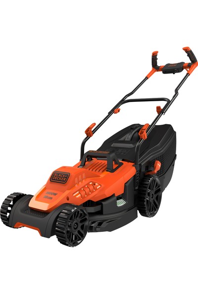 Black&Decker BEMW471BH 1600W 38 cm Elektrikli Çim Biçme Makinası Black&Decker BEMW471BH 1600W 38 cm Elektrikli Çim Biçme Makinası